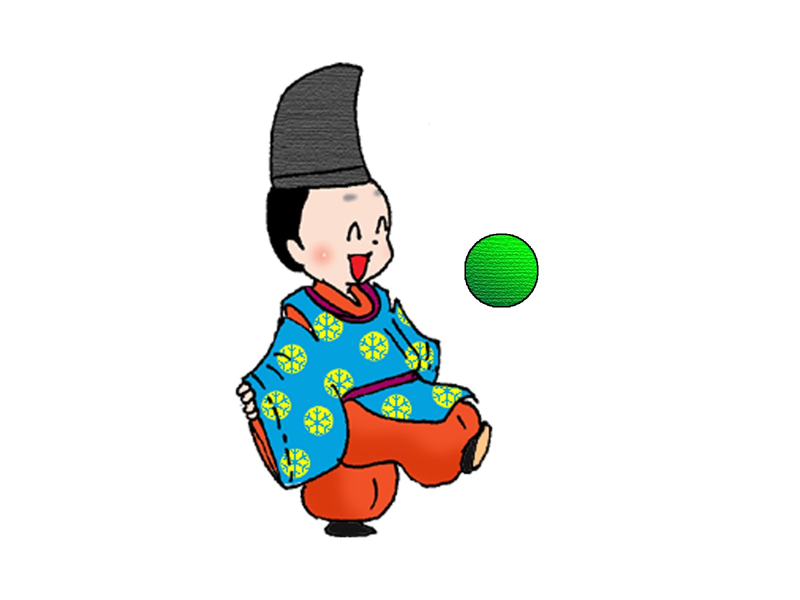 Kemari. Japanese soccer - How Unique Japan